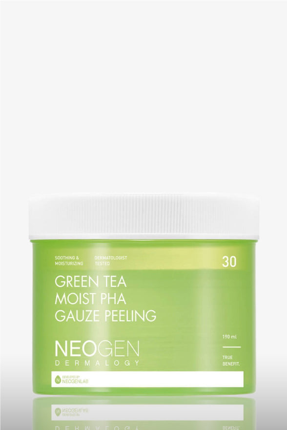 [Neogen] Green Tea Moist PHA Gauze Peeling (30 PADS) – Chok Chok Skin ...